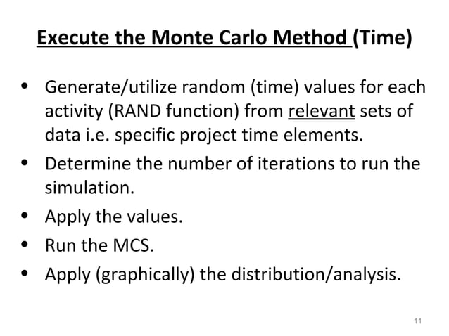 Monte Carlo Simulations | PPT