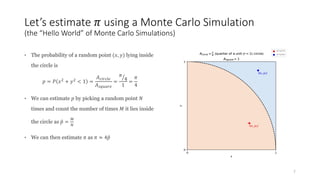 Monte Carlo Simulations (UC Berkeley School of Information; July 11 ...