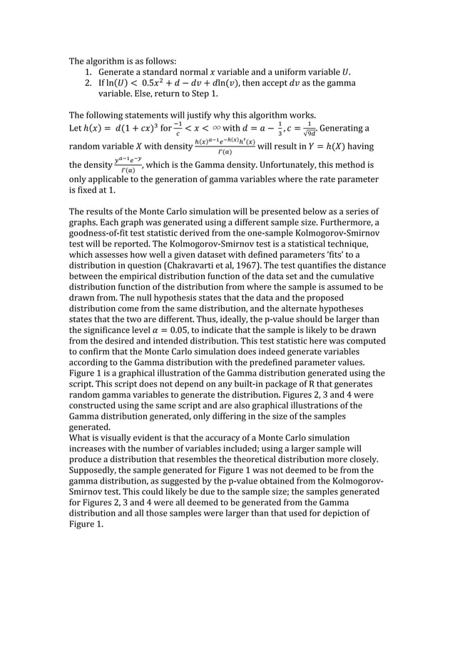 An Introduction To Monte Carlo Simulations And Markov Chain Monte Carlo