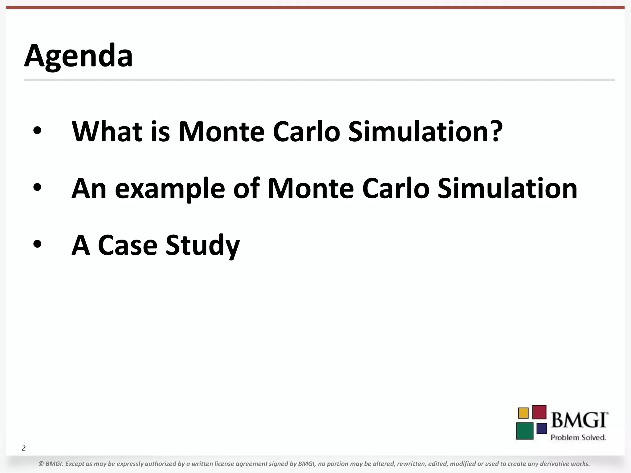 Monte carlo webinar presentation notes | PPT