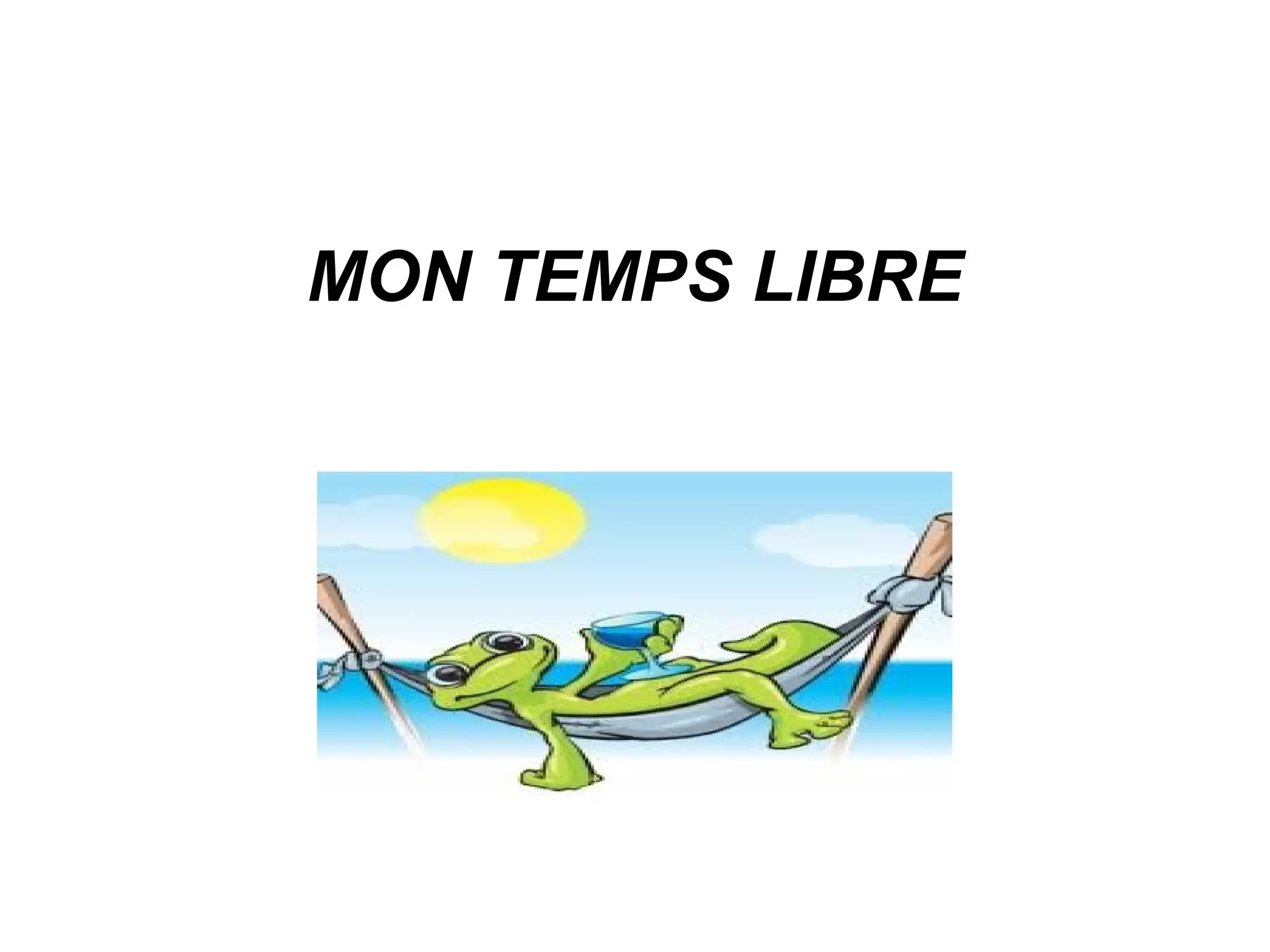 Mon temps libre | ODP