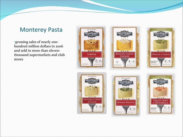 Monterey gourmet products and competition | PPT