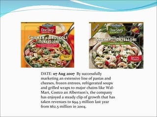 Monterey gourmet products and competition | PPT
