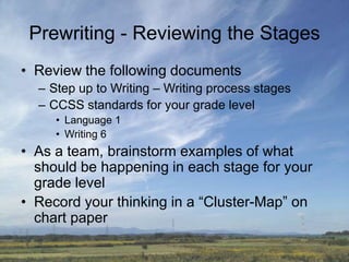 Monterey writing training | PPTX