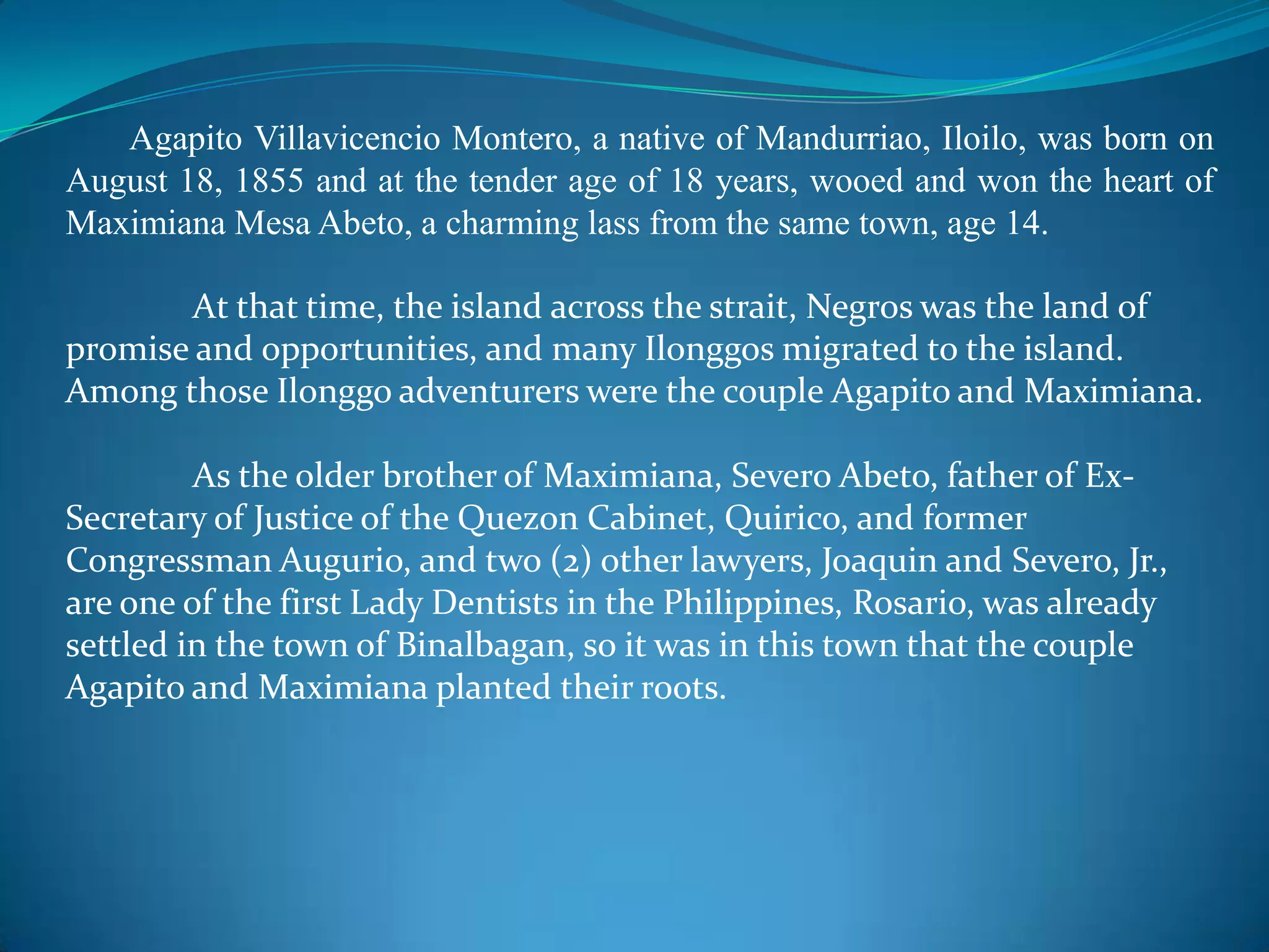 Montero Clan History | PPSX