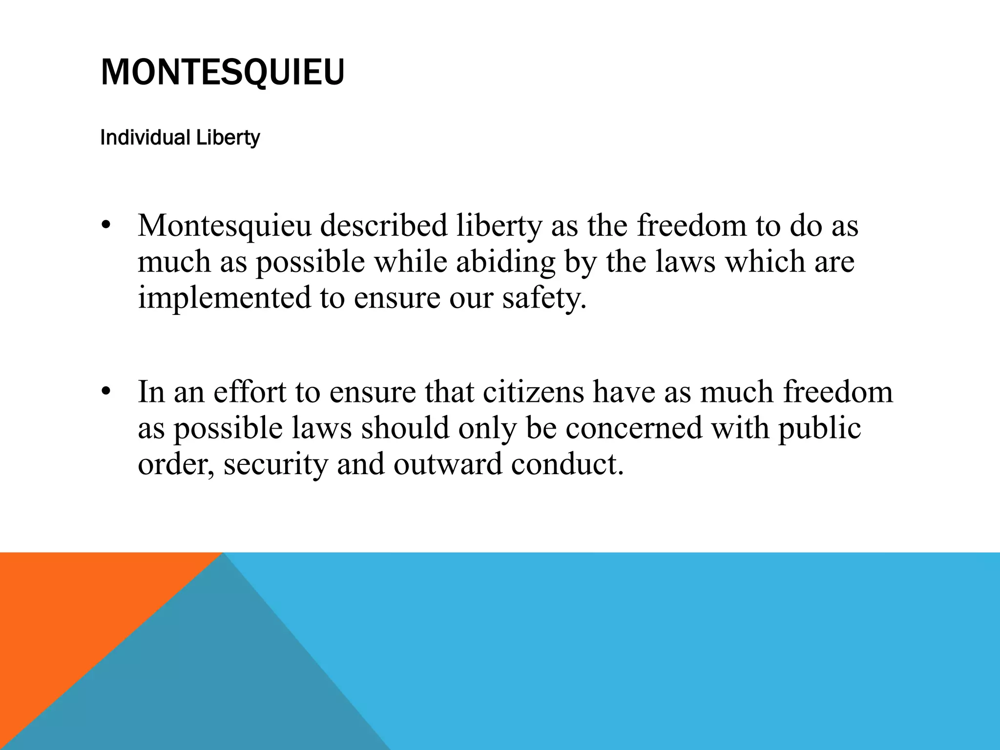 Montesquieu and locke | PPTX