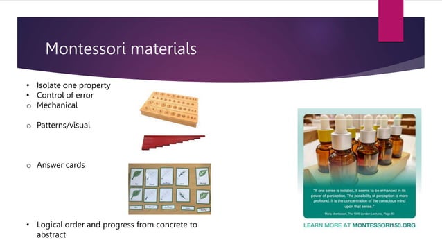 Introduction to Montessori Education for Early Years | PPTX