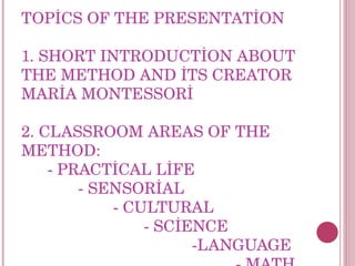 Montessori Method | PPT