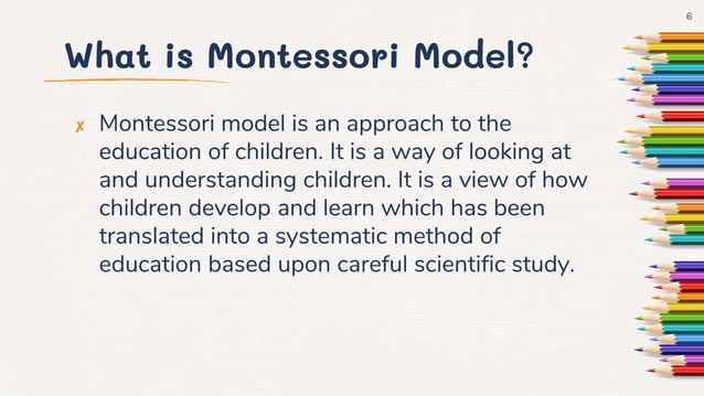 Montessori model | PPTX
