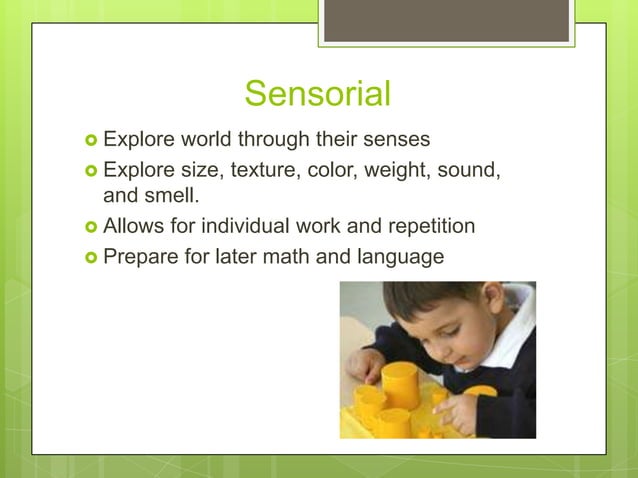Montessori Presentation | PPTX | Daycare and Pre-School | Parenting