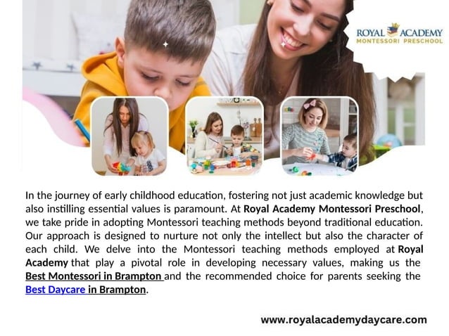 Montessori Teaching Methods Cultivating Core Values In Children.pptx