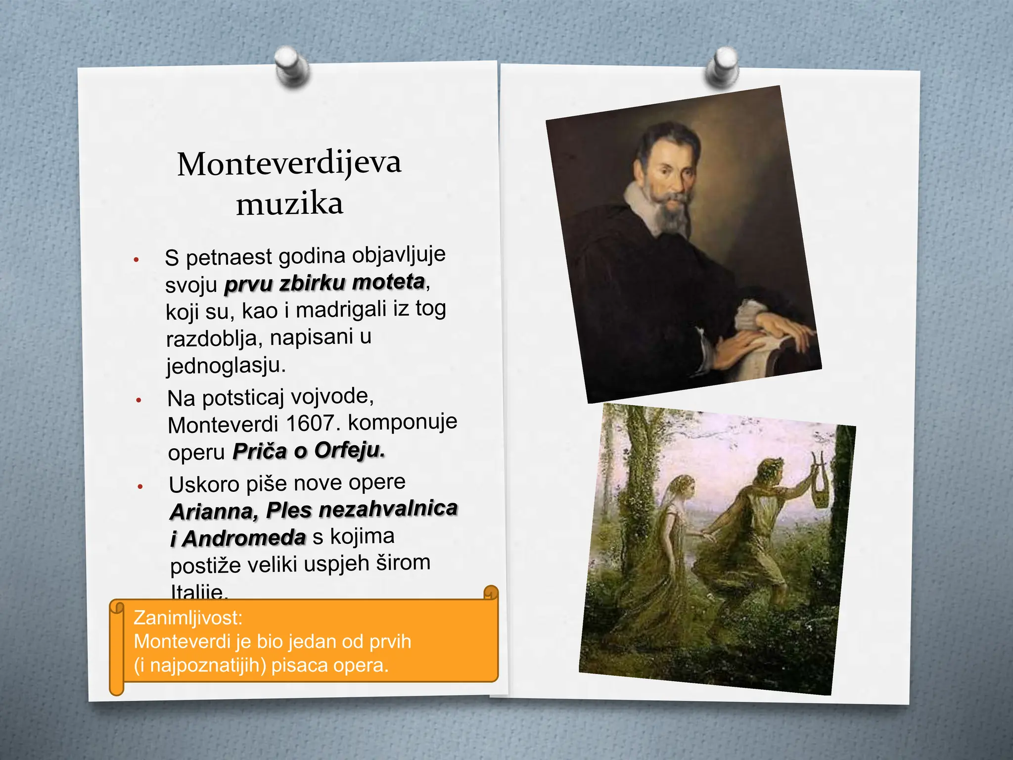 Klaudio Monteverdi - italijanski kompozitor .pptx