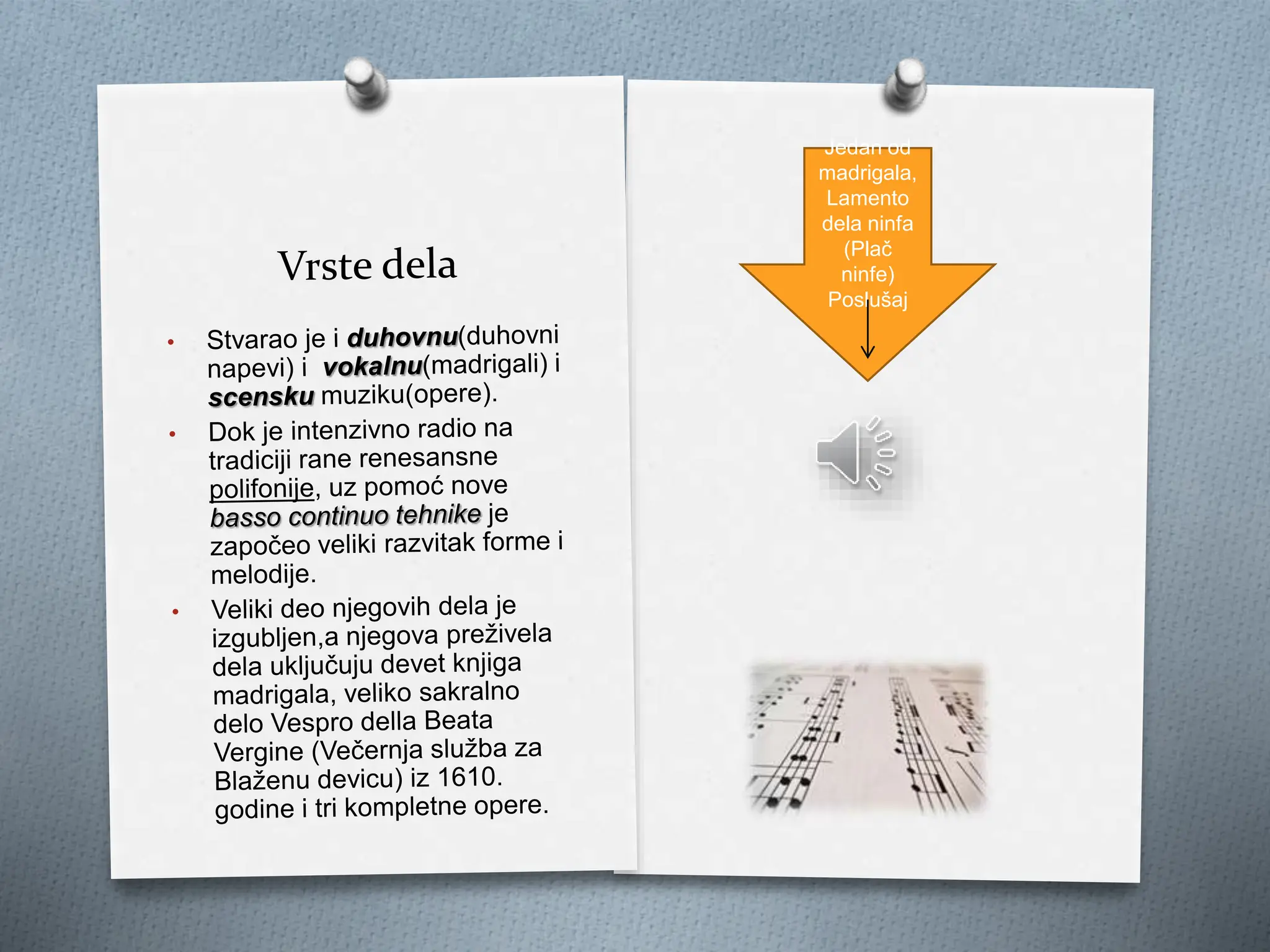 Klaudio Monteverdi - italijanski kompozitor .pptx