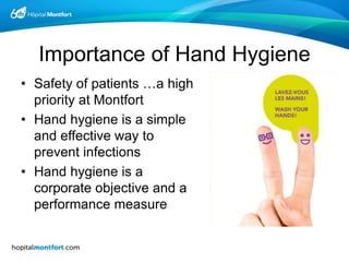 What’s Your Hand In It? Promoting Hand Hygiene by Hôpital Montfort | PPT