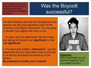 Montgomery Bus Boycott | PPTX