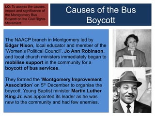 Montgomery Bus Boycott | PPTX