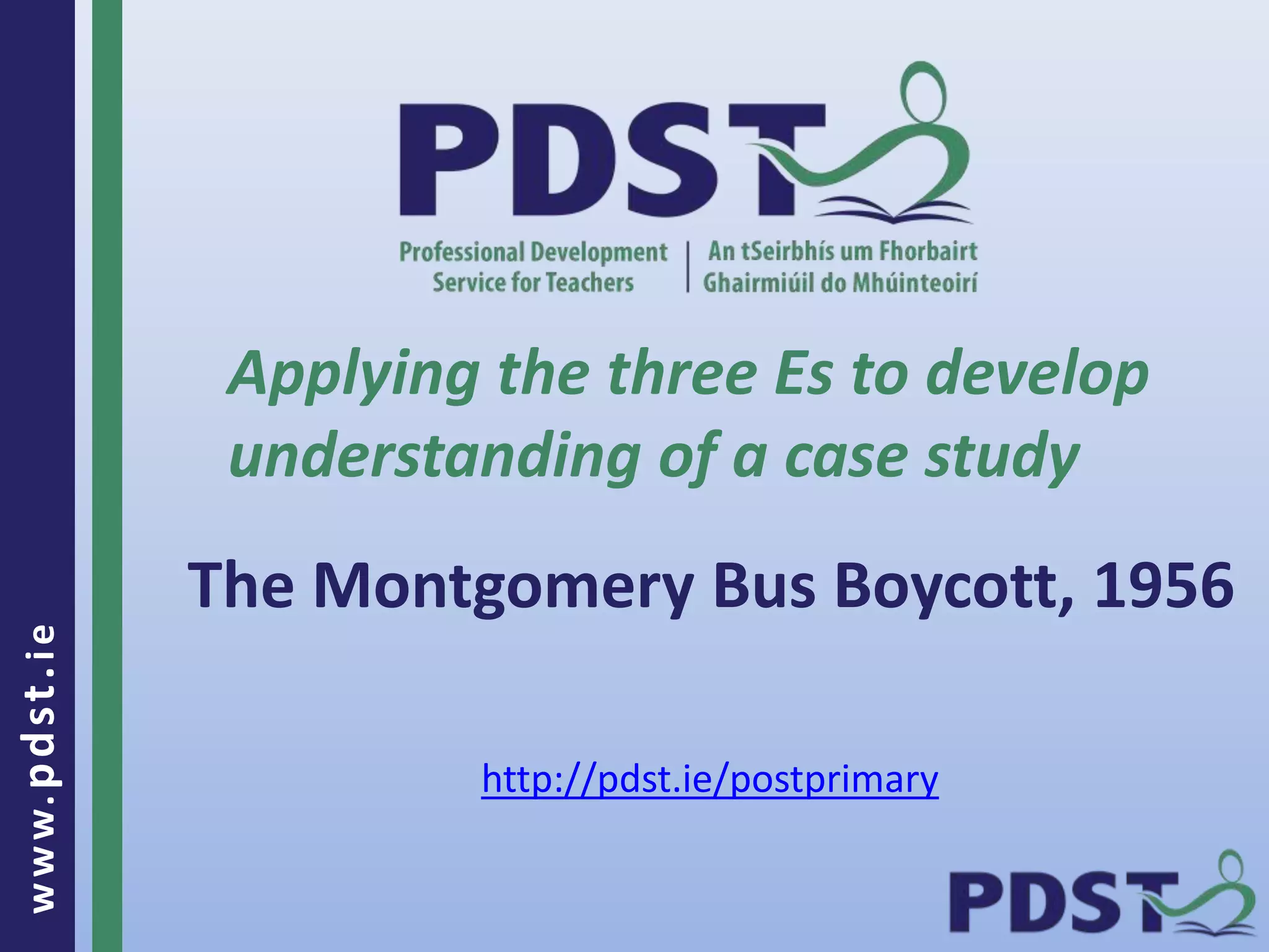 Montgomery bus boycott, 1956 | PPTX