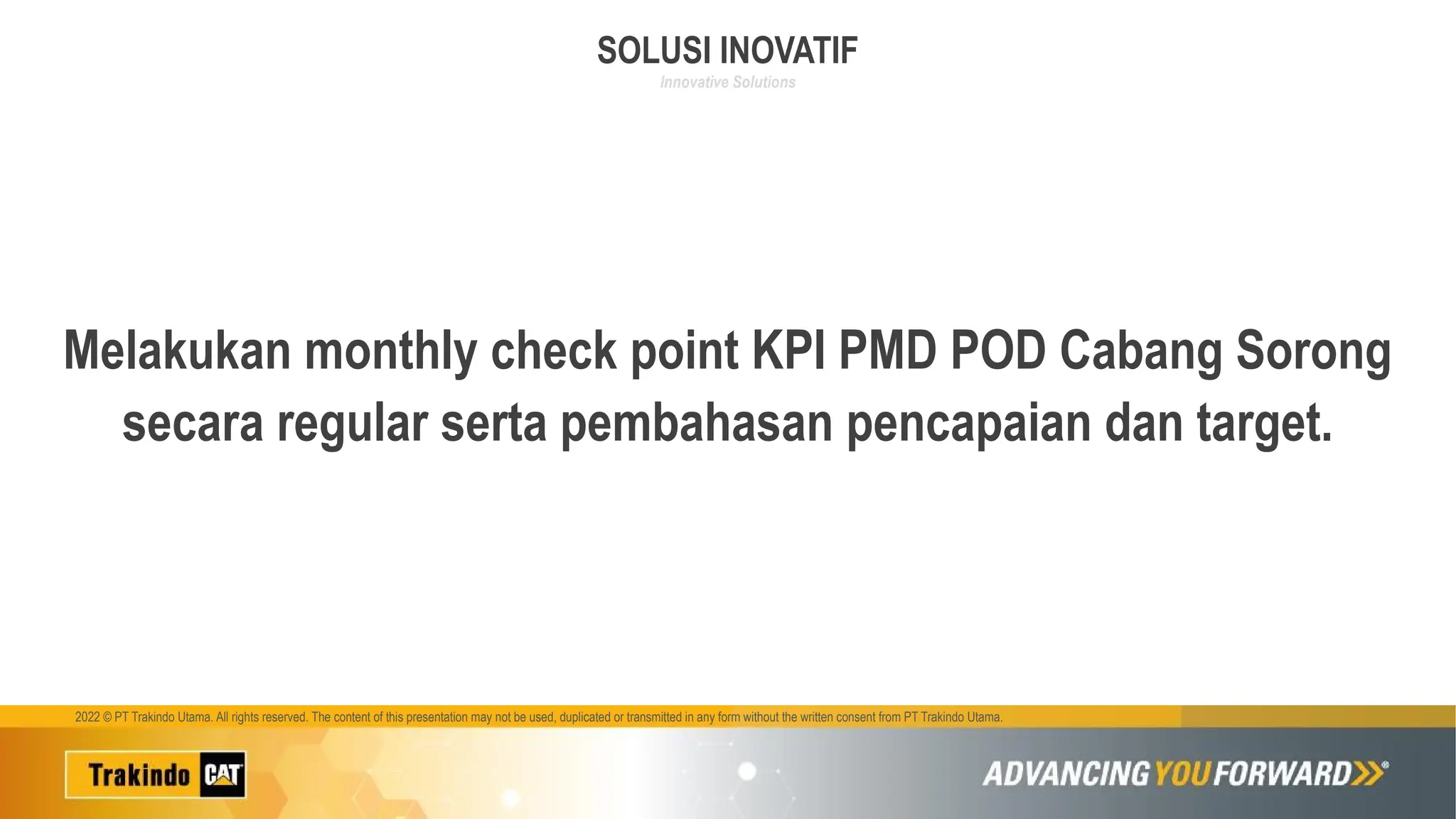 Monthly Check Point KPI POD Sorong_Pilot.pptx