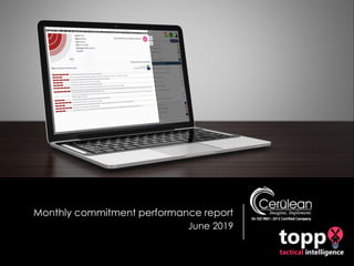 Monthly management report - template / generic | PDF