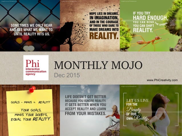 Motivational quotes to boost your mojo - brought to you by Phi Creative ...