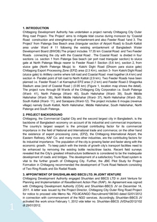 Monthly progress report , Resettlement ,Rehabilitation , Livelihood and Restoration | DOCX