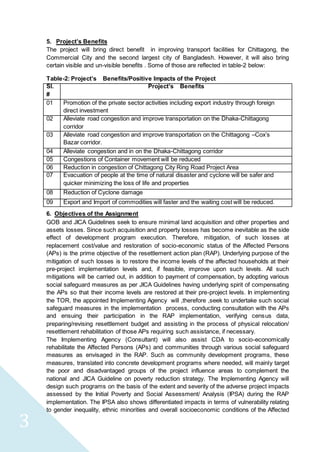 Monthly progress report , Resettlement ,Rehabilitation , Livelihood and ...