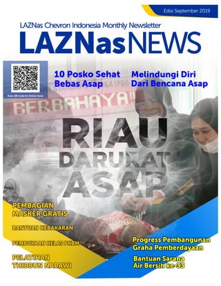 Monthly Report LAZNas Chevron Indonesia edisi September 2019 | PDF