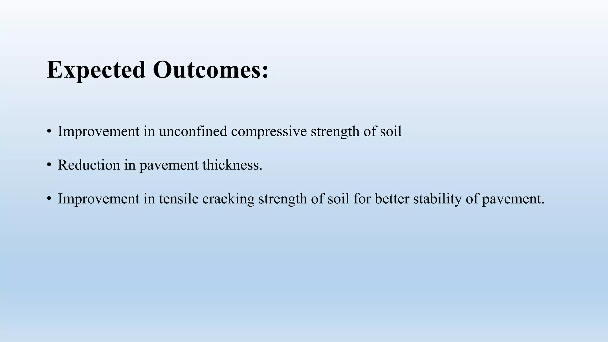soil stabilization report presentation | PPT