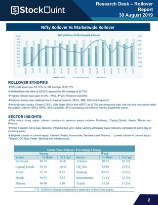 Monthly report rollover | PDF