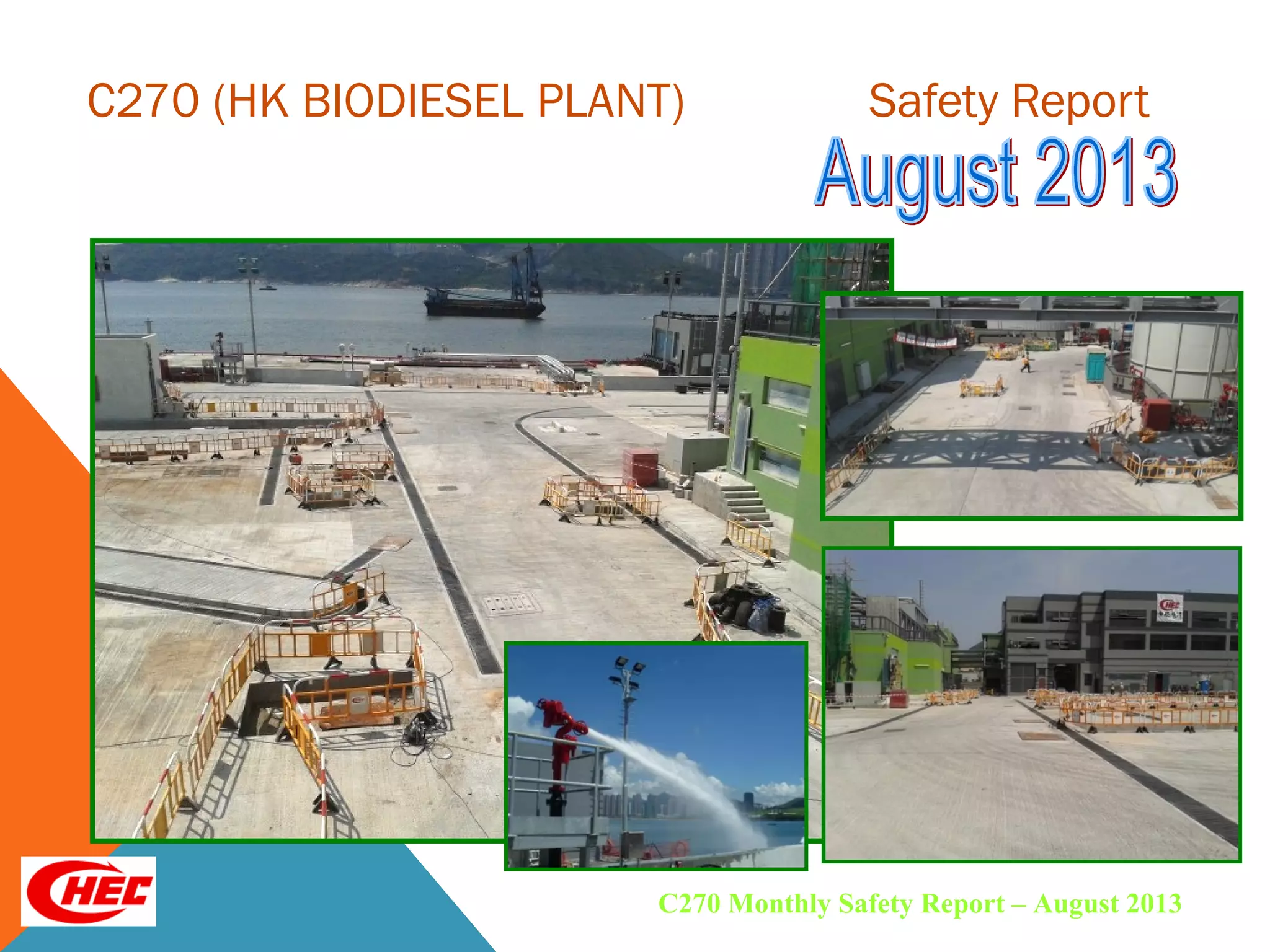 Monthly Safety Report 2013 08_Aug | PPT