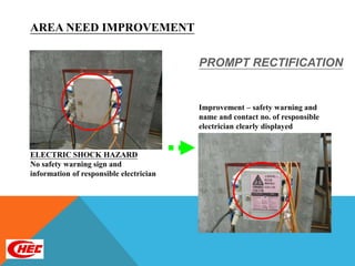 Monthly safety report may 2012 | PPTX | Business | Business and Finance