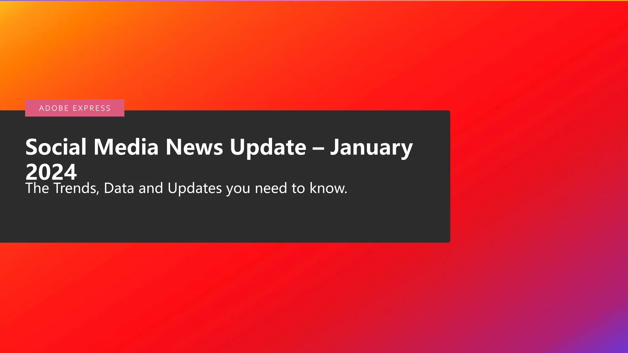 Monthly Social Media Update January 2024.pptx