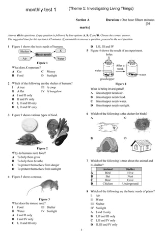 Monthly test 1 | DOC