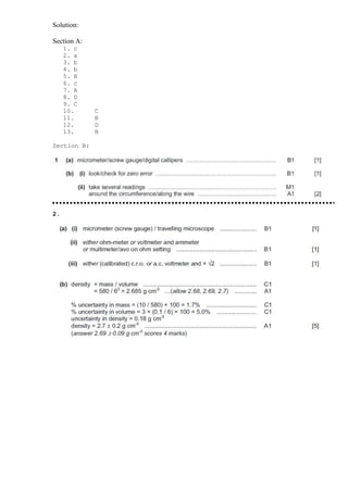 Solution Monthly Test 2 | DOCX