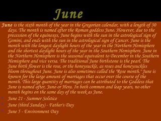History of Months | PPT