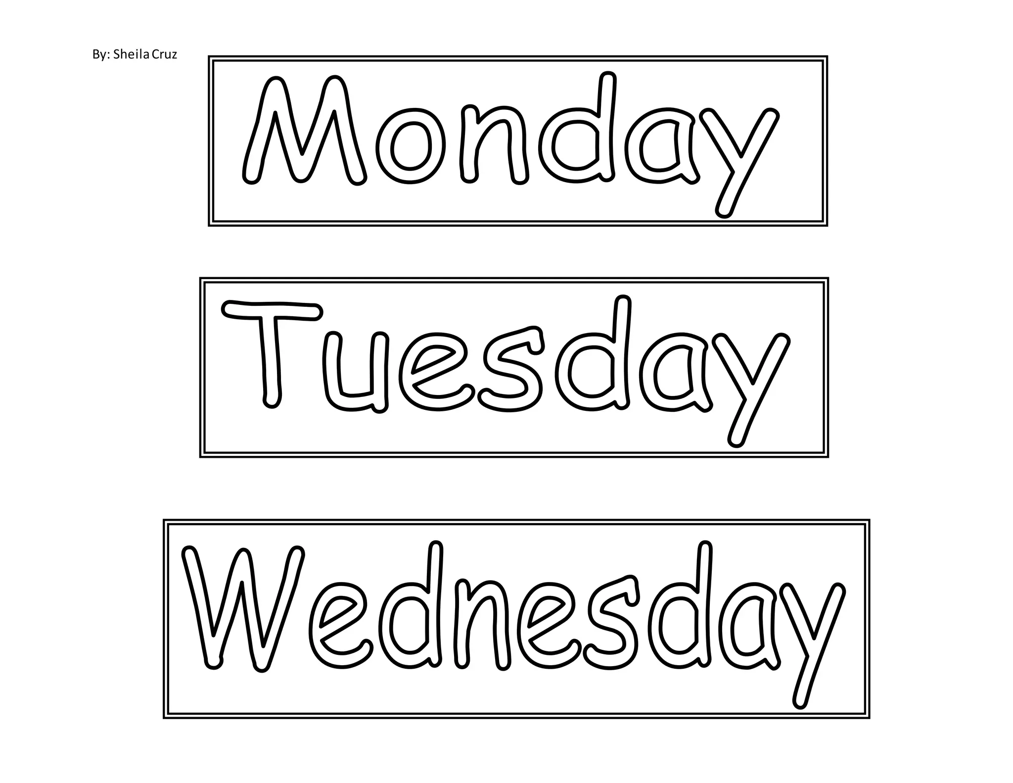 Months and days of the week | PPT