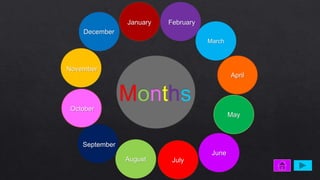 Months, days and seasons | PPTX