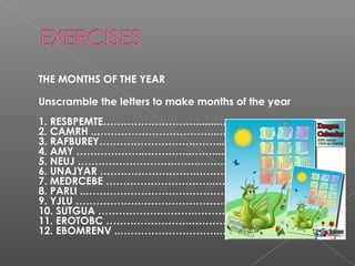 Months of the year | PPT