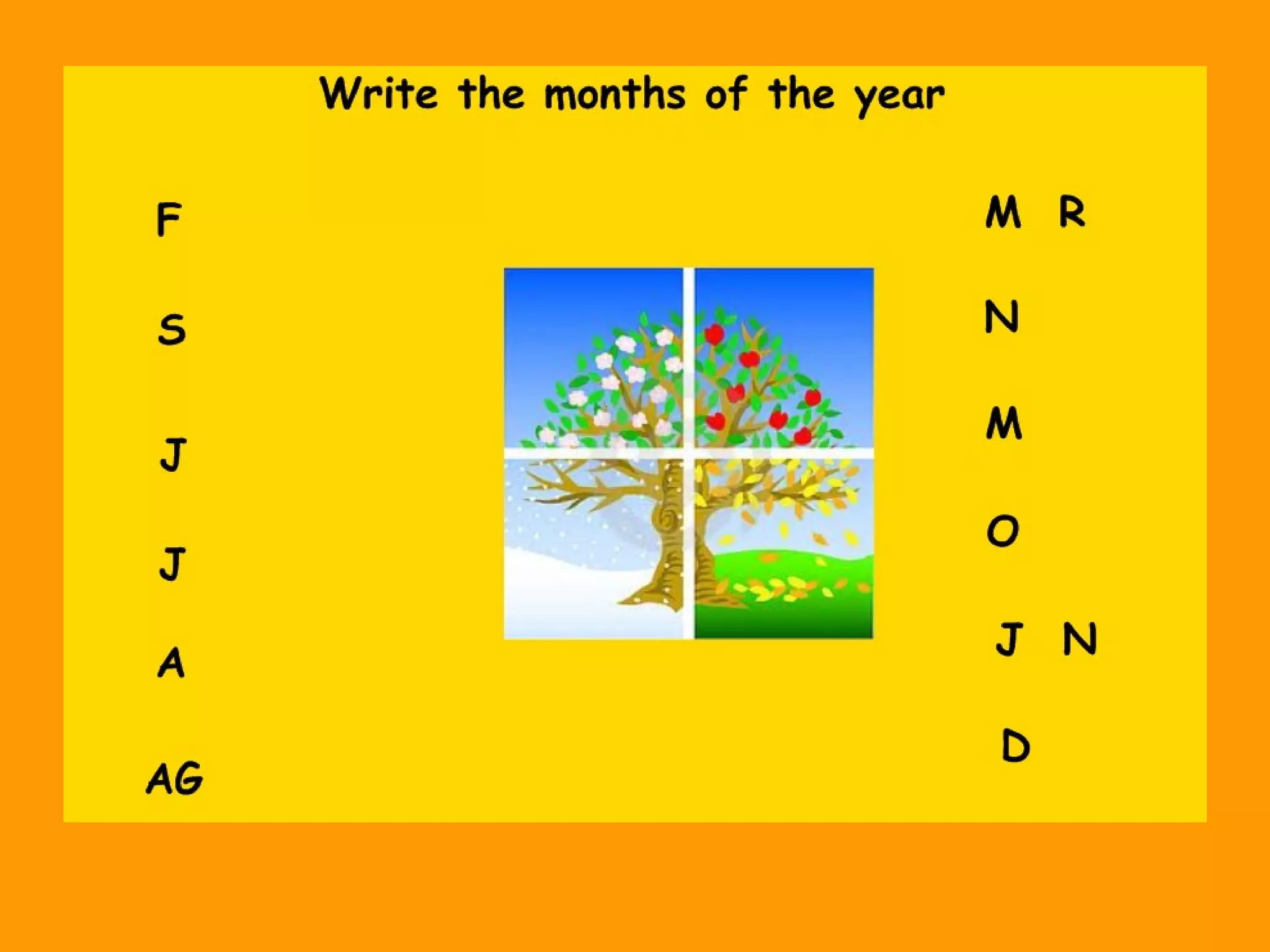 Months of the year | PPT