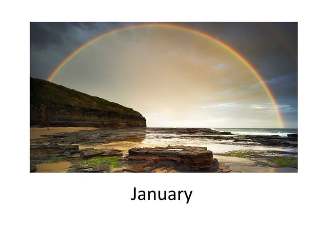 Months pronunciation in english | PPT