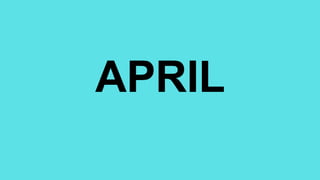 Months of the year | PPTX