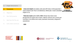 Apiteca: el brunzit de la comunitat | PPT