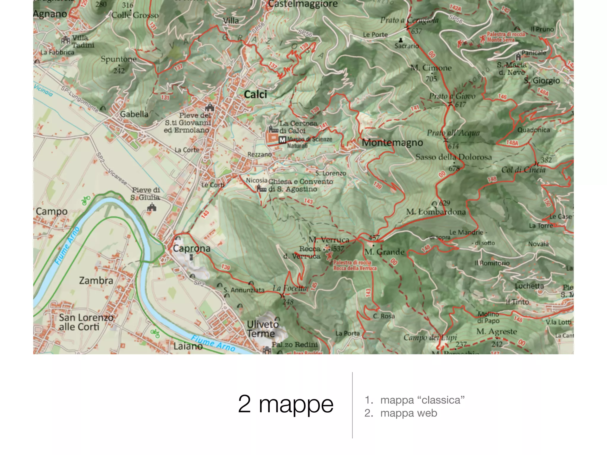 La Mappa dei Monti Pisani | PDF