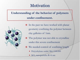 PEO crystallization and chain conformation close to SiO2 surfaces | PPT ...