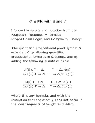 Boolean Programs and Quantified Propositional Proof System - | PDF