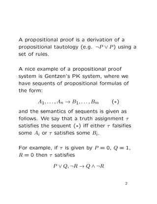 Boolean Programs and Quantified Propositional Proof System - | PDF