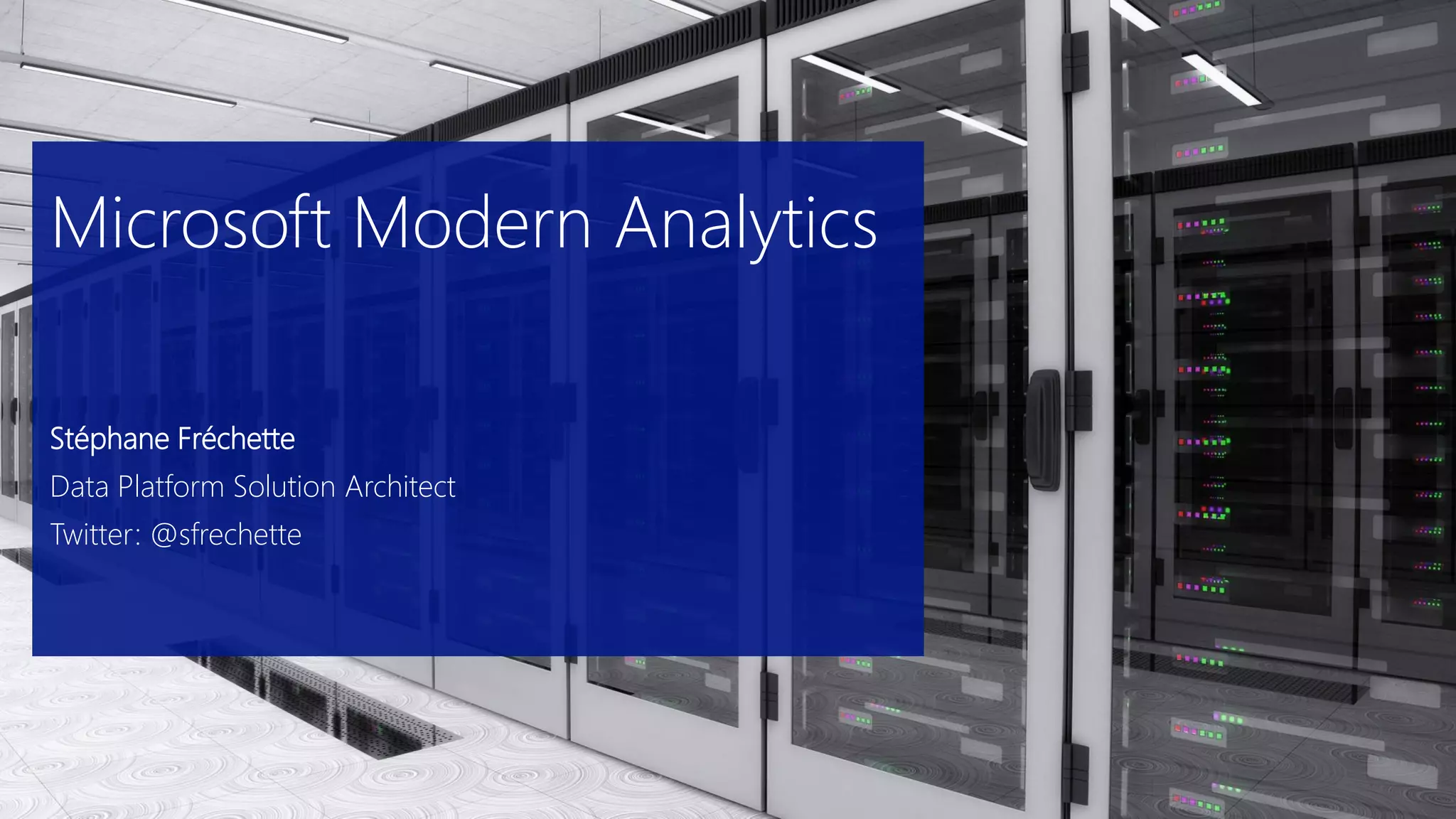 Microsoft Modern Analytics | PDF