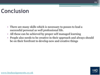 Personal & Professional Development | PPTX