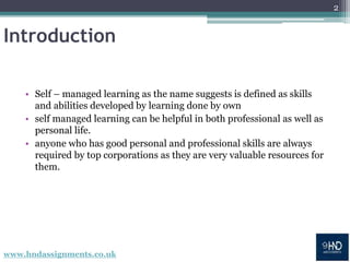 Personal & Professional Development | PPTX
