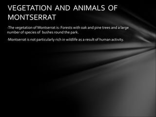 Montserrat 1 | PPT